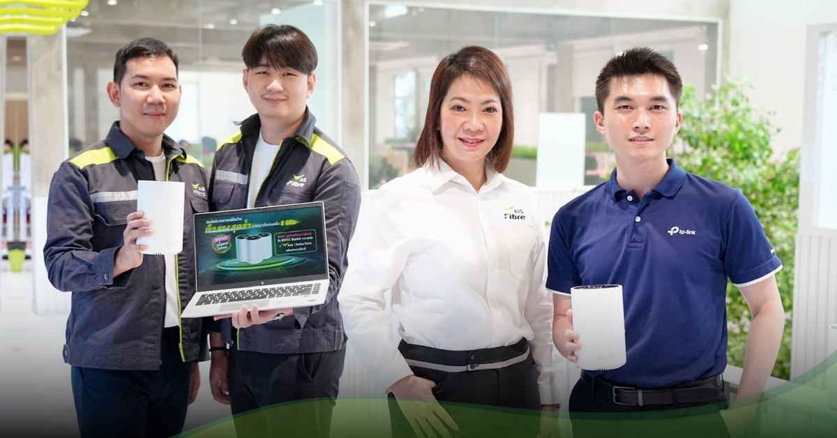 AIS Fibre is true number one of Home Internet services, shipping ...